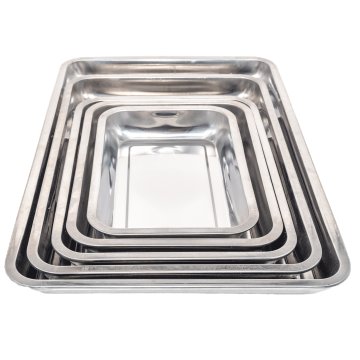 STAINLESS STEEL SQUARE TRAY